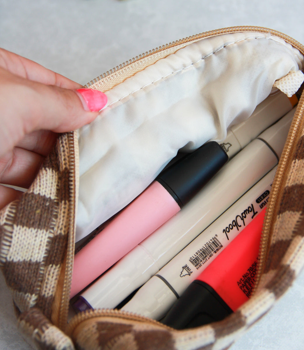 Cartuchera / Neceser Damero – Mona Cases