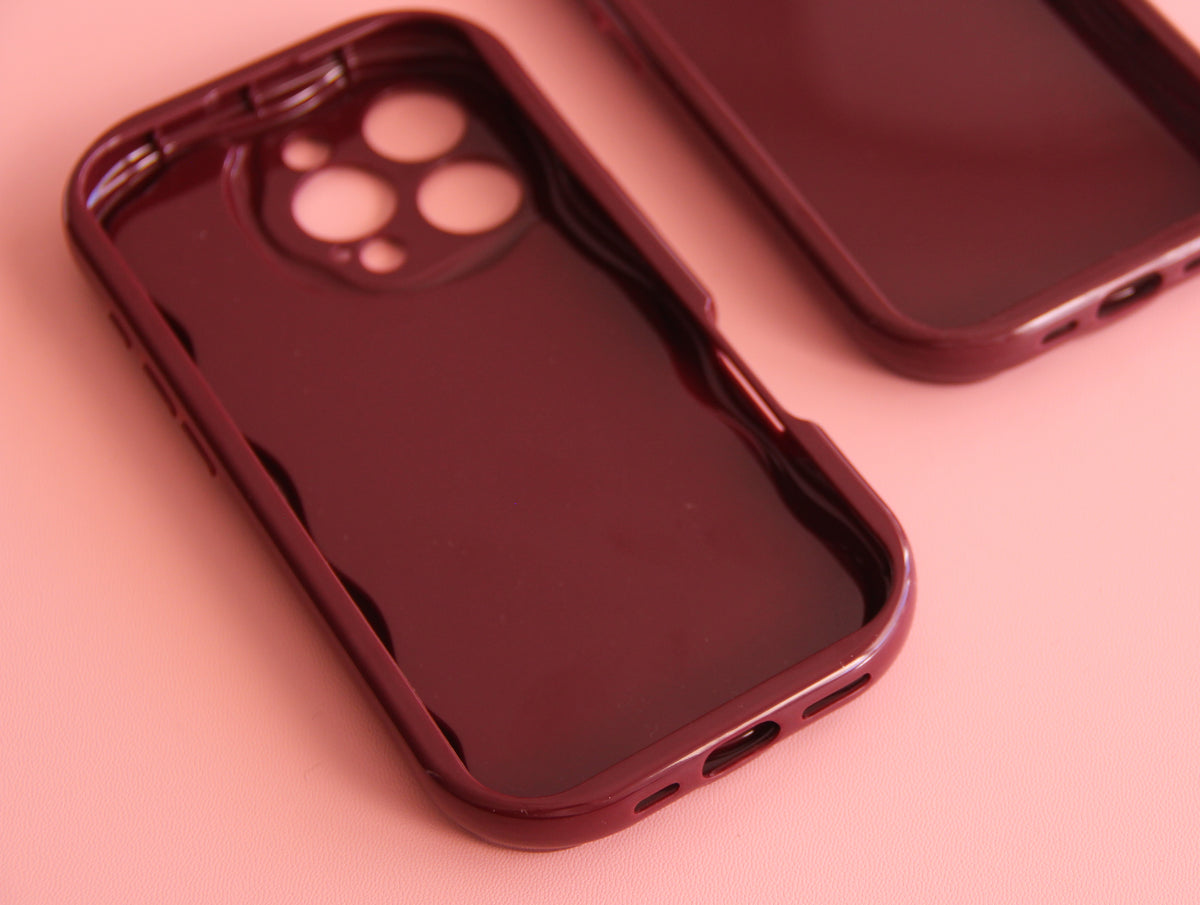 Case Curvy Bordó – Mona Cases